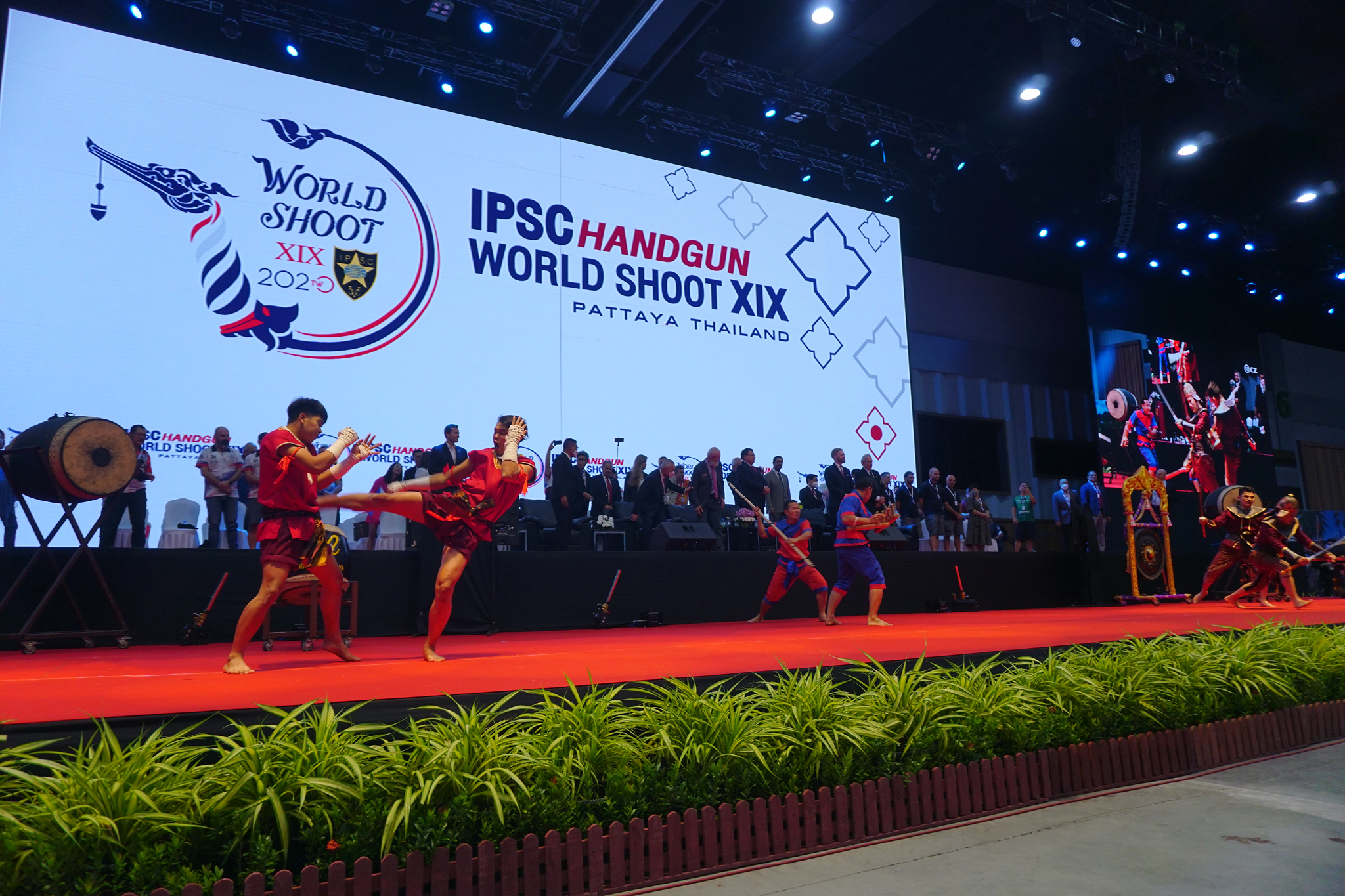 งานพิธีเปิดการแข่งขันกีฬายิงปืน World Shoot 2022 Pattaya Thailand